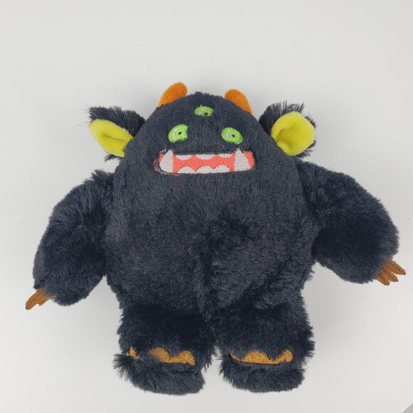 Toys | Wild Republic Monsterkins Dusk Black Alien Monster Plush Stuffed ...